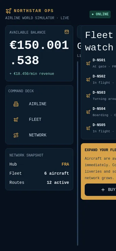 Airline World Simulator