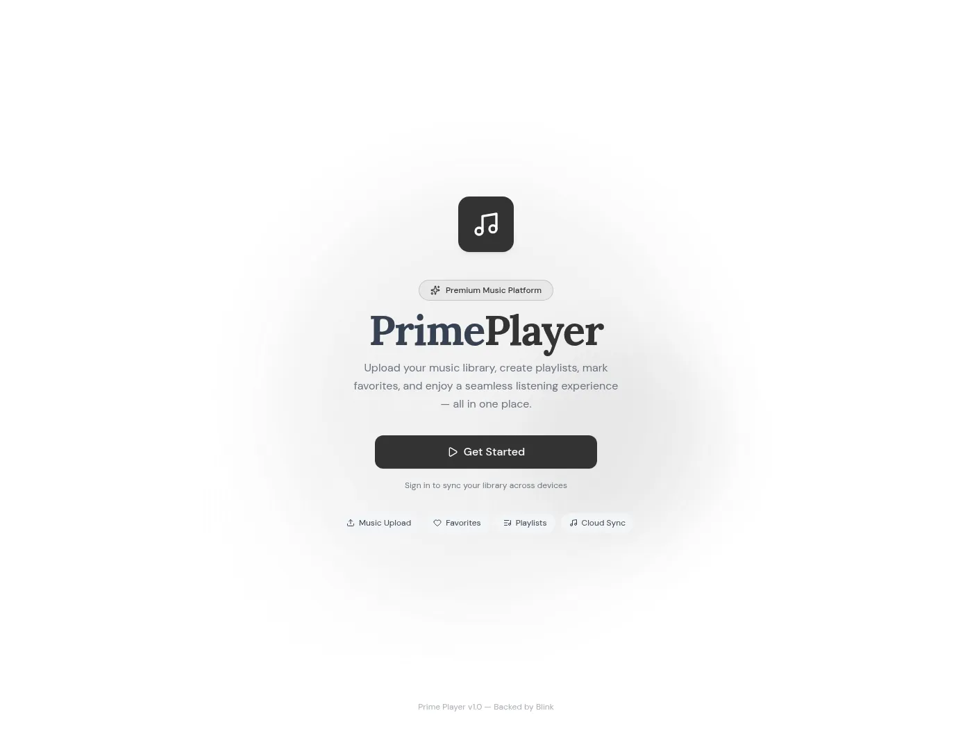 Prime Player Backend Pro
