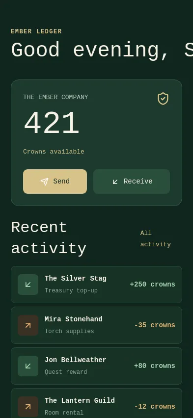 LARP Wallet Mobile