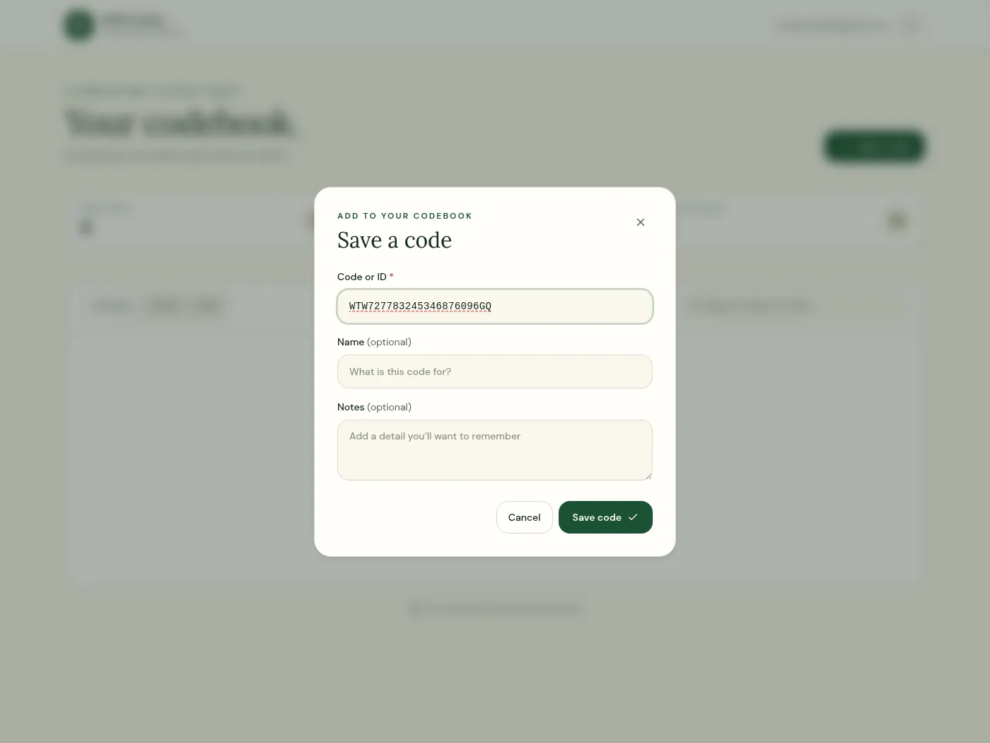 WTW Tracker