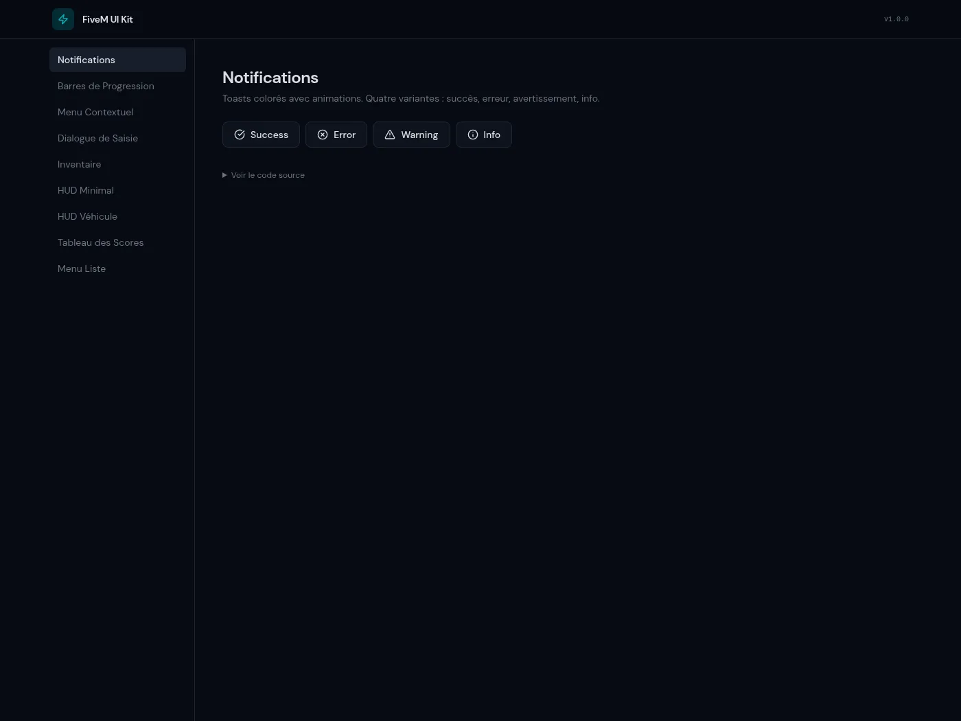 FiveM UI Template