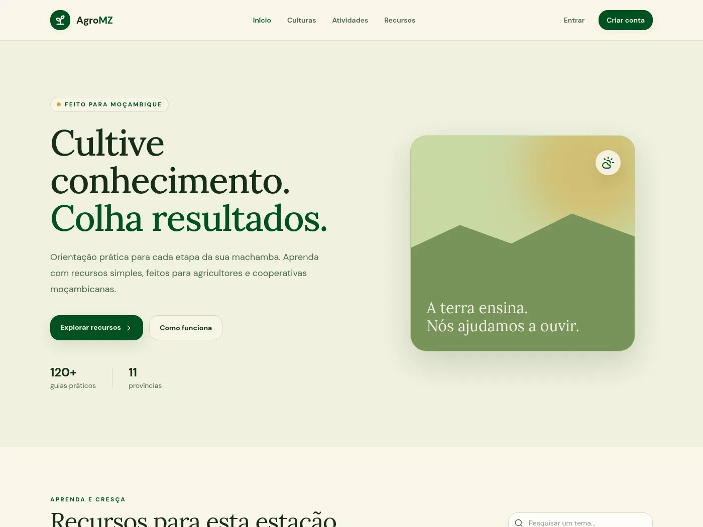 AgroMZ Farmer App
