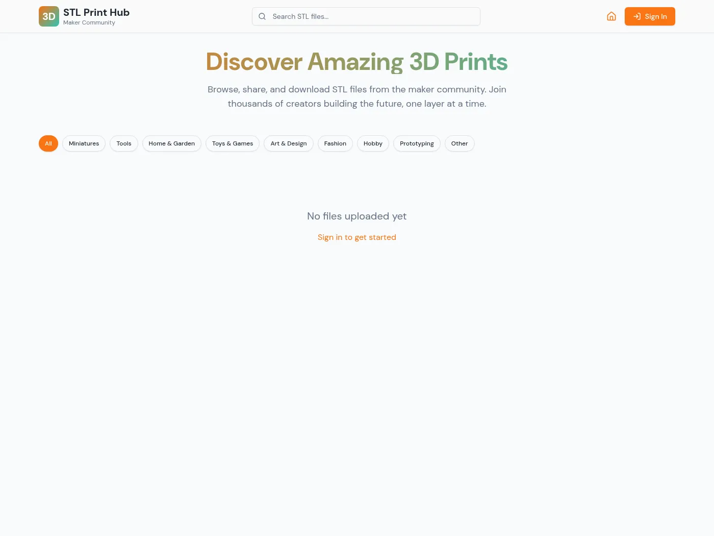STL Print Hub