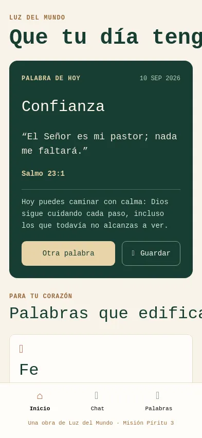 Luz del Mundo AI