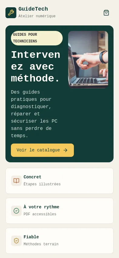 GuideTech Mobile Shop