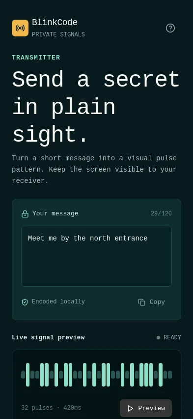 BlinkCode