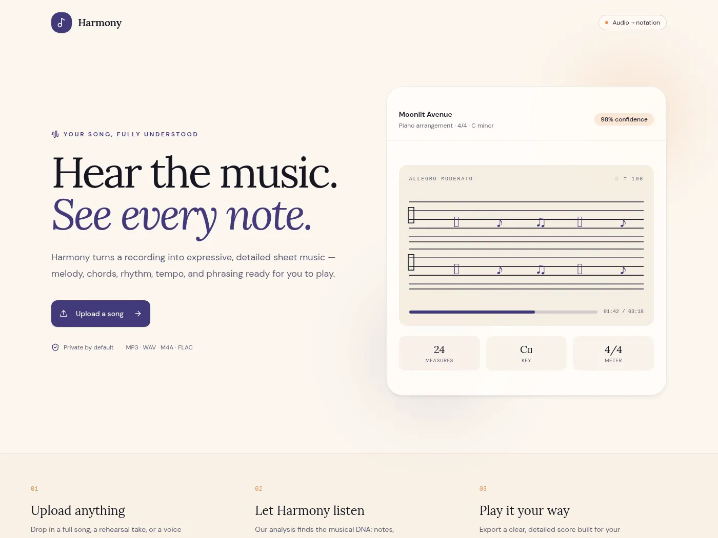 Harmony Sheet Maker