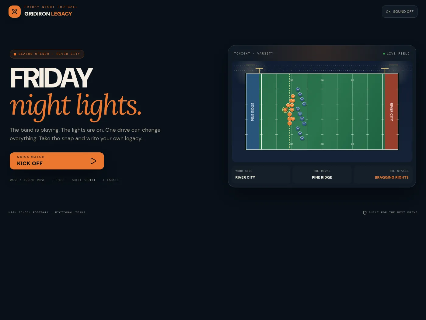 Gridiron Legacy Game