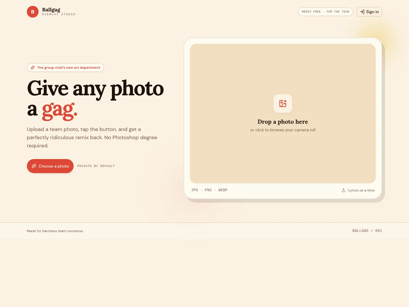 Ballgag Overlay Studio