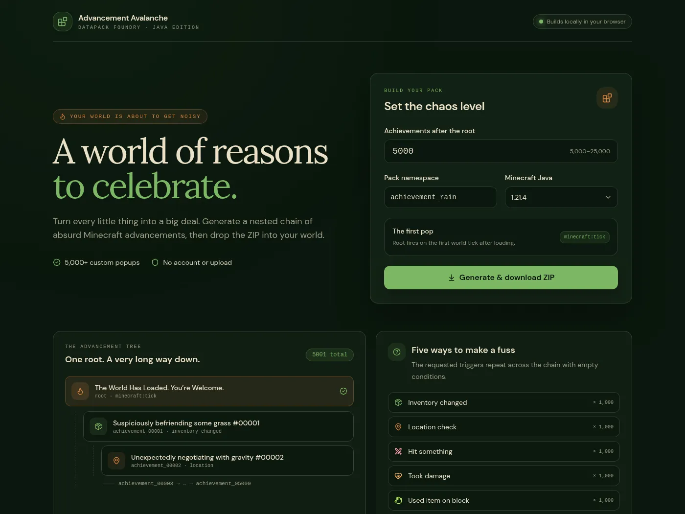 Ultimate Minecraft Achievements