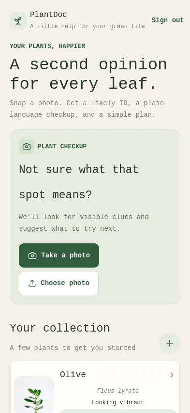 PlantDoc AI