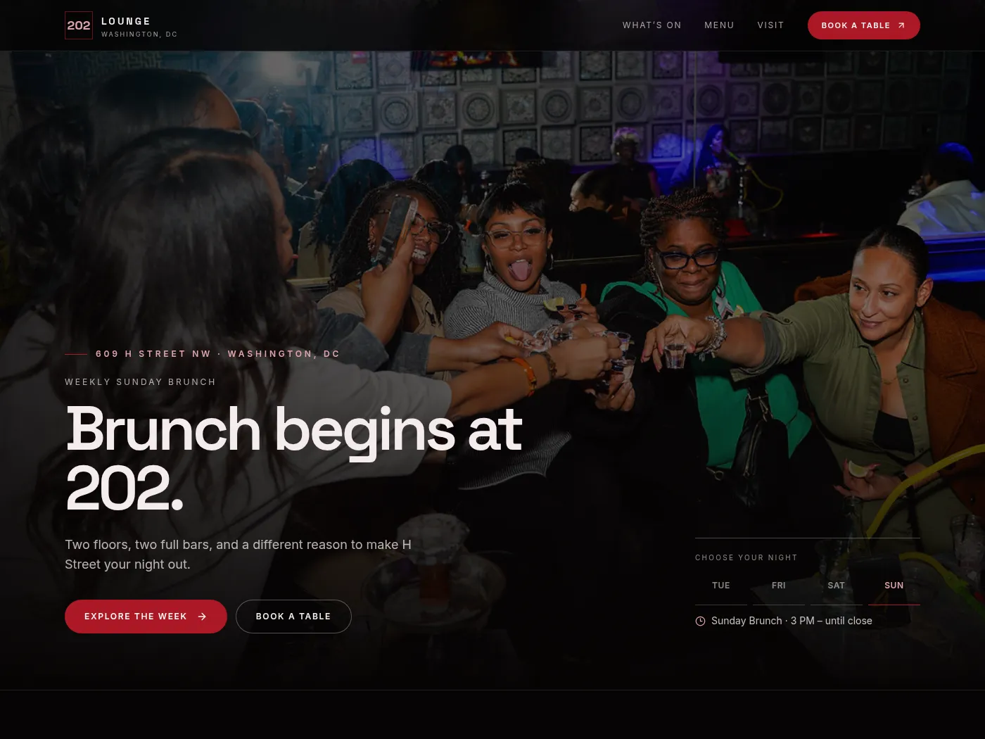 202 Lounge Mobile App