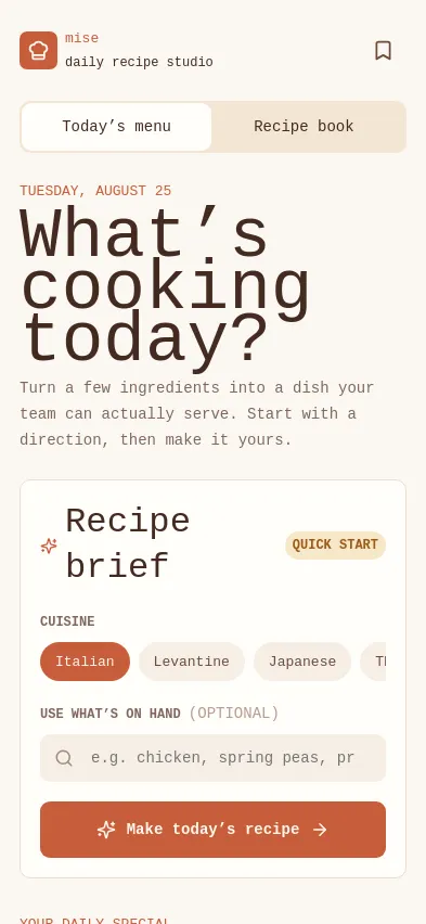 Easy Recipe Maker