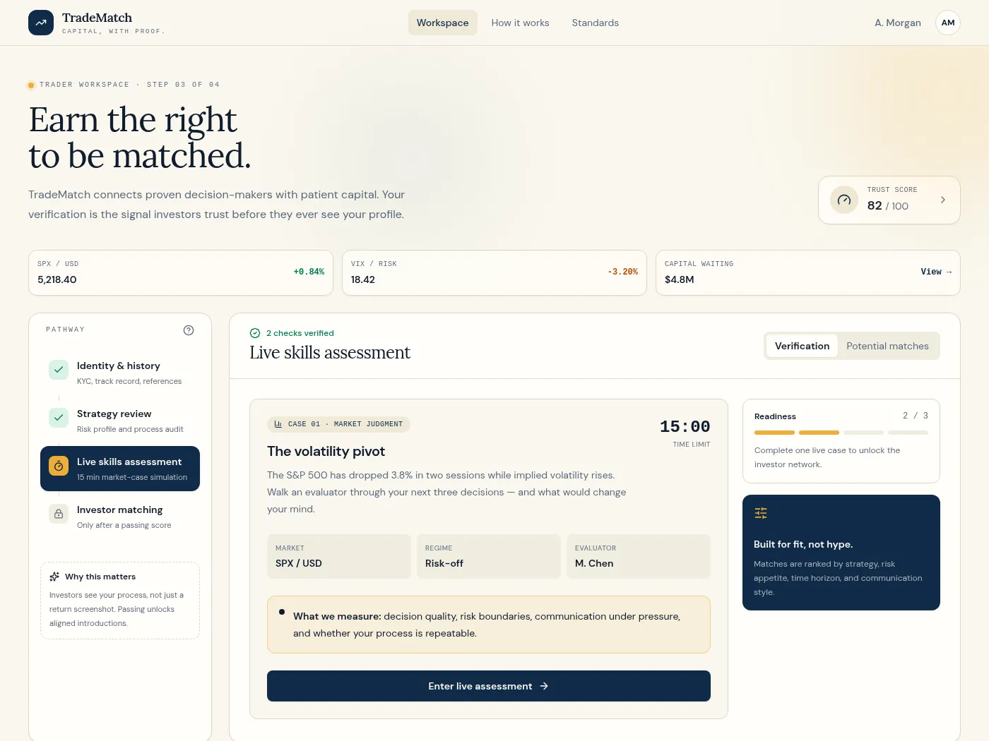 TradeMatch Platform