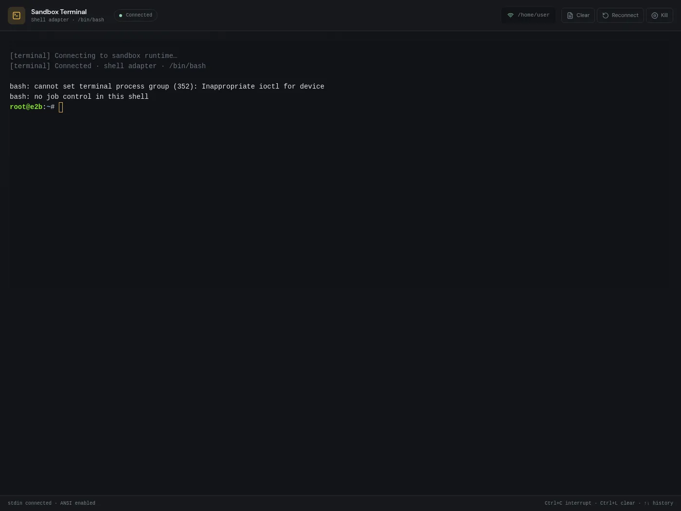 Sandbox Terminal Pro