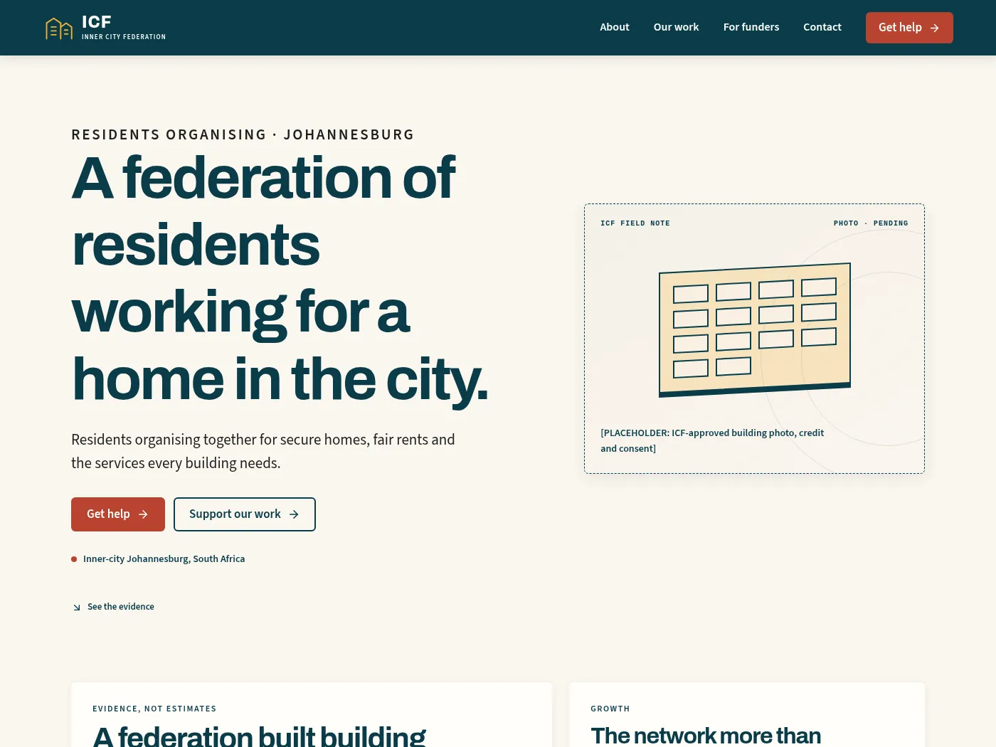 Inner City Federation Site