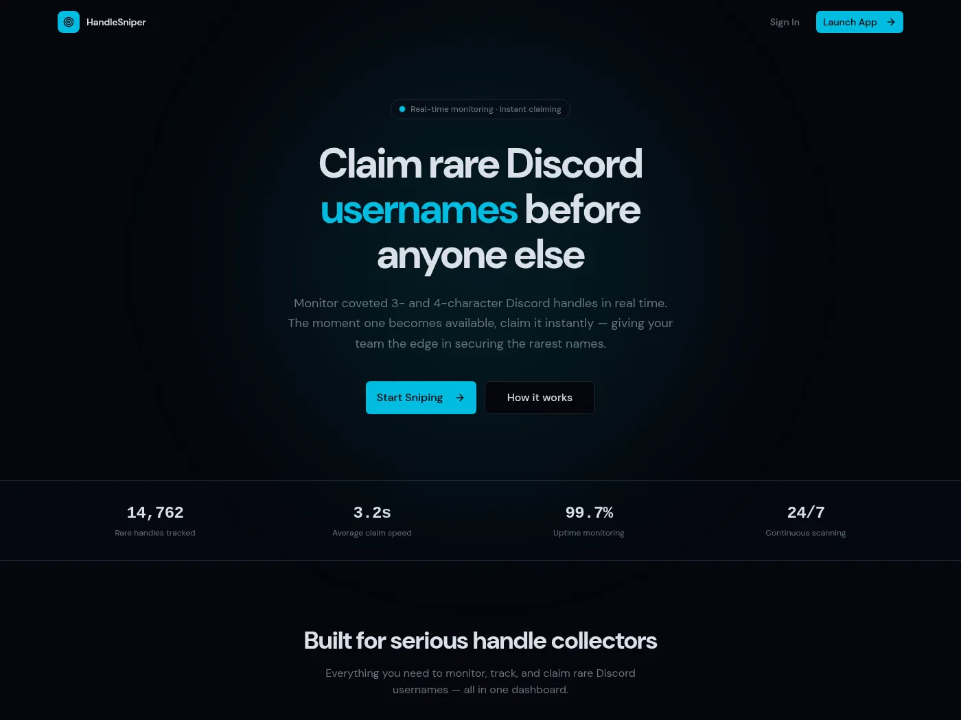 Discord Handle Sniper