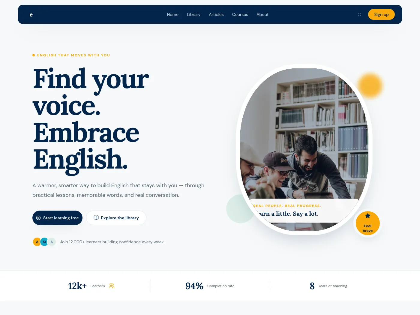 Embrace English Web Academy