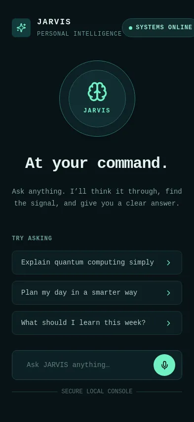 Jarvis Smart Assistant