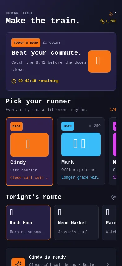 Urban Dash Legends
