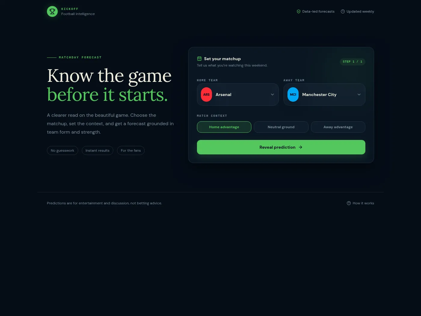Soccer Score Predictor