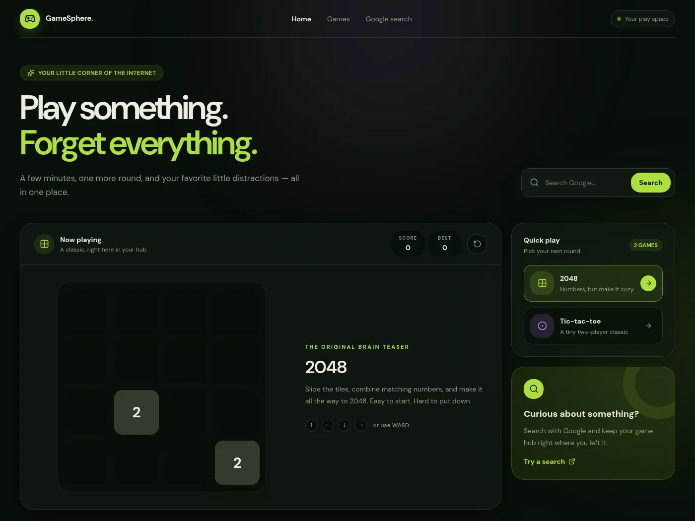 GameSphere Hub