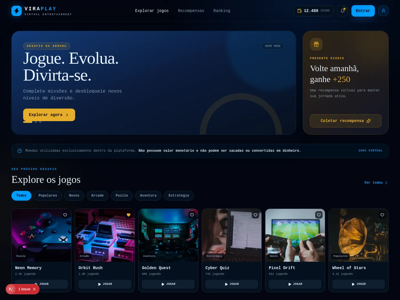 ViraPlay Casino Platform