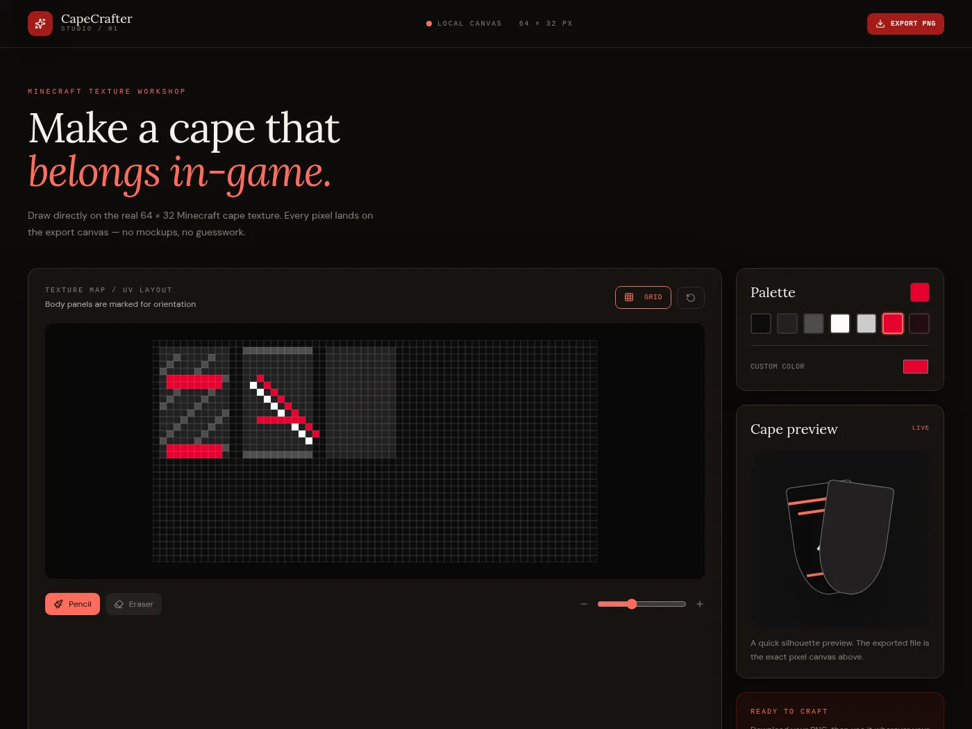 CapeCrafter Studio