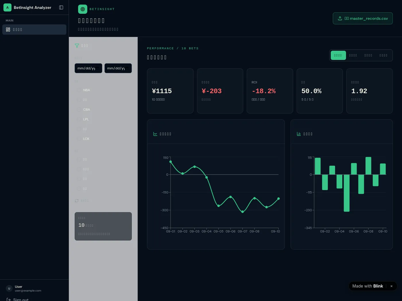BetInsight Analyzer