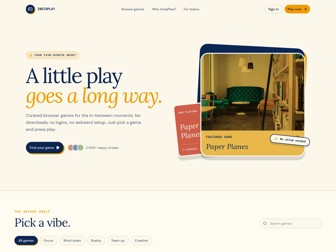 InstaPlay Arcade