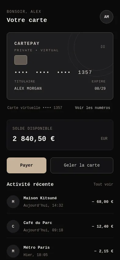 CartePay Mobile