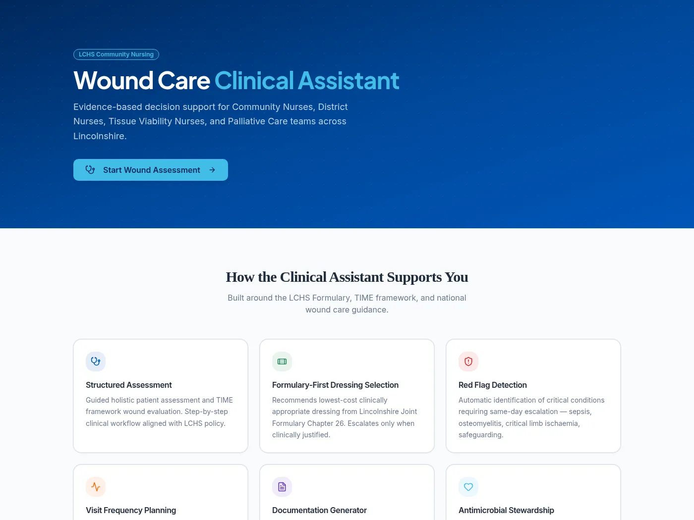 Wound Care Clinical Assistant