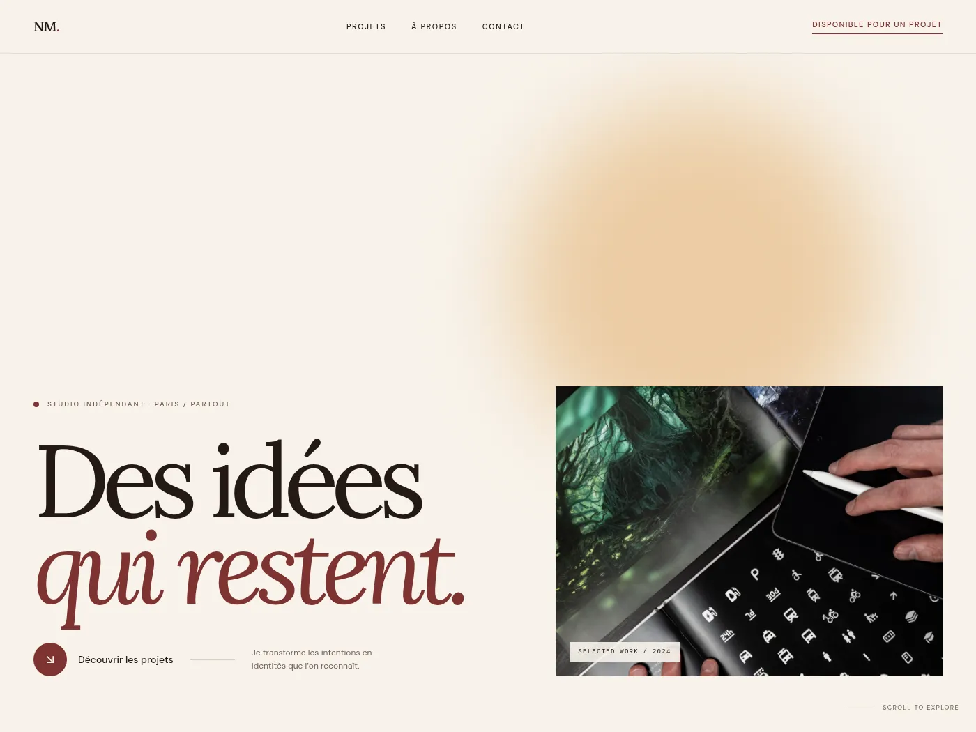 Modern Portfolio Site