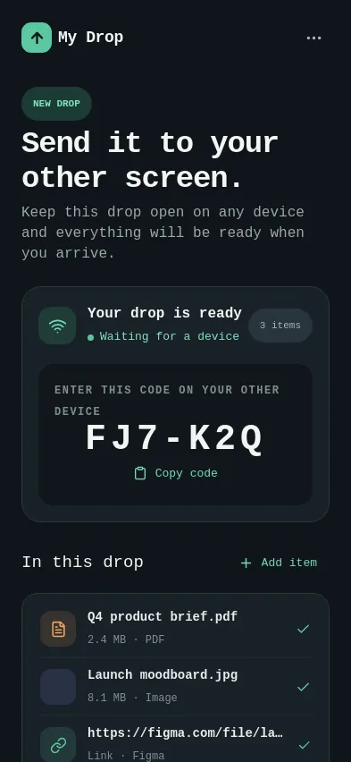 My Drop Site