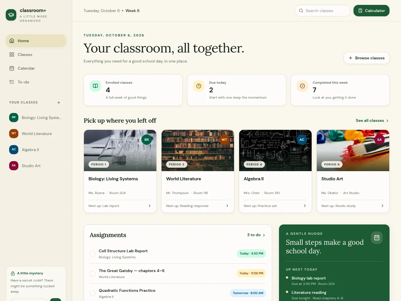 Classroom Hub Plus