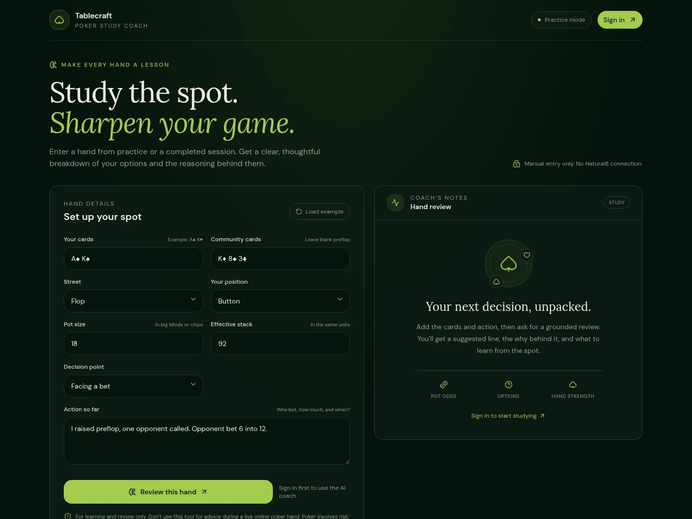 PokerAI Advisor