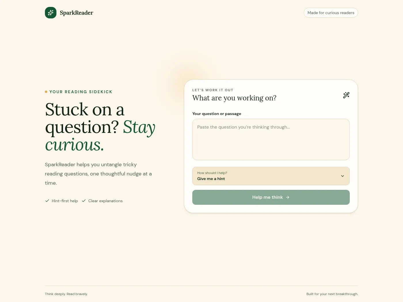SparkReader AI