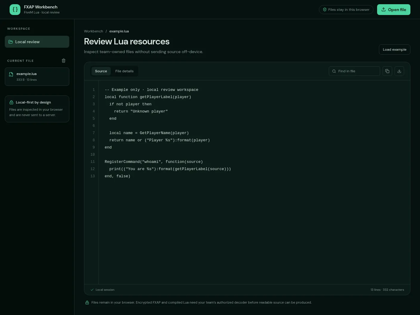 FiveM Bytecode Toolkit
