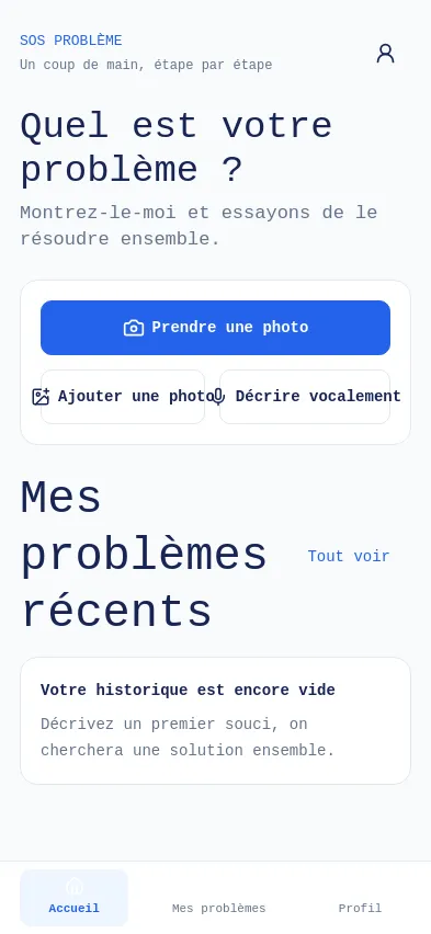 SOS Problème Mobile