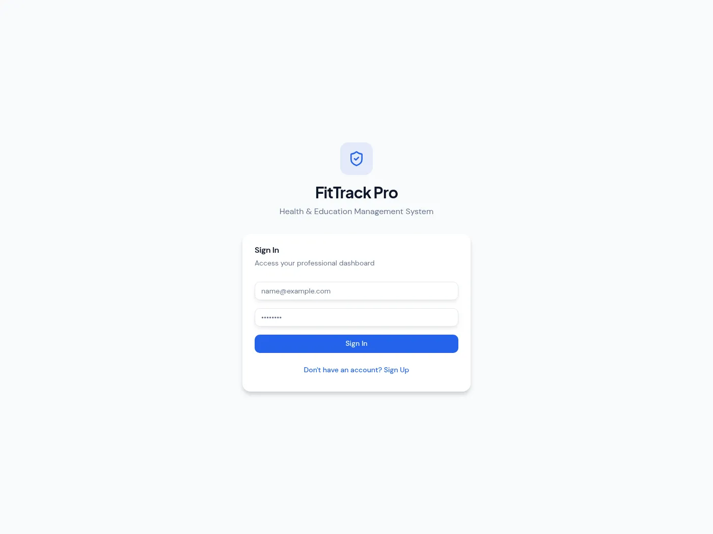 FitTrack Pro