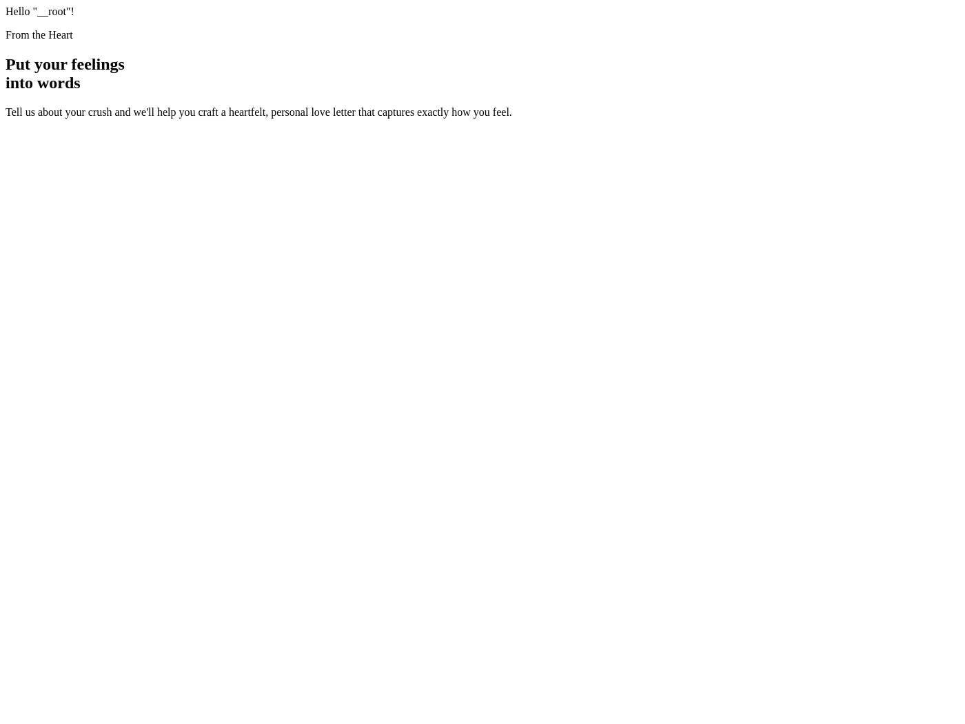 LoveLetter Generator
