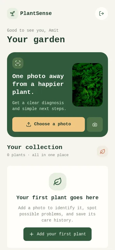 PlantSense AI