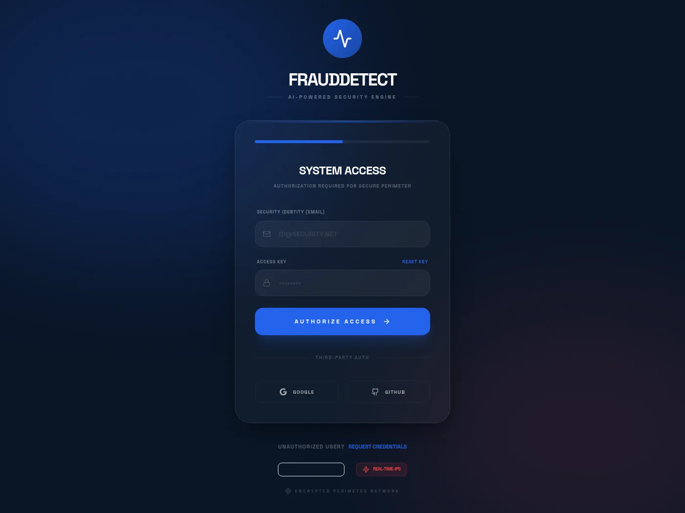 FraudDetect Dashboard