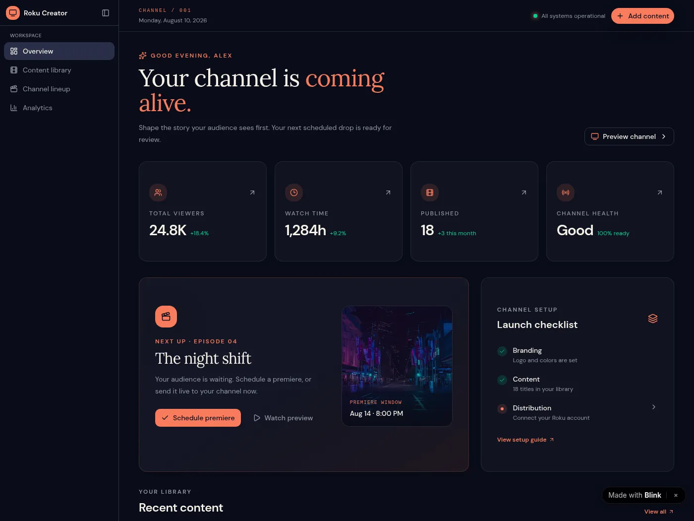Roku Channel Creator