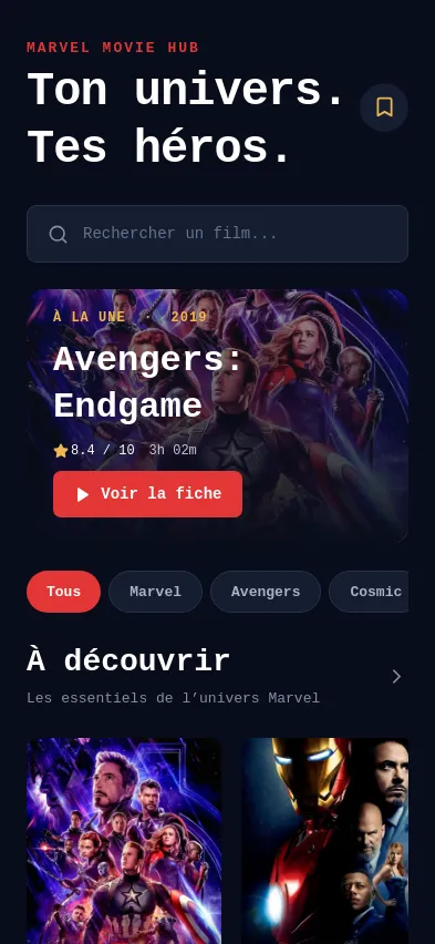Marvel Movie Hub