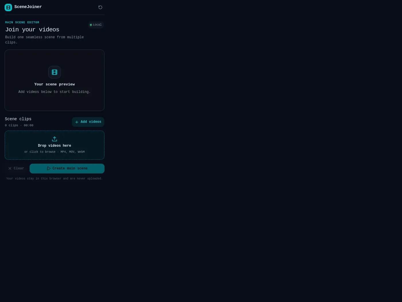 SceneJoiner Extension