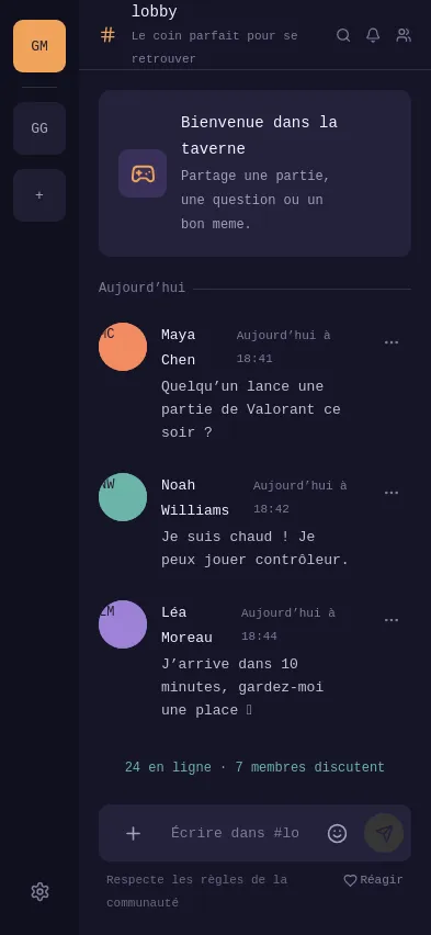 GameMates Chat
