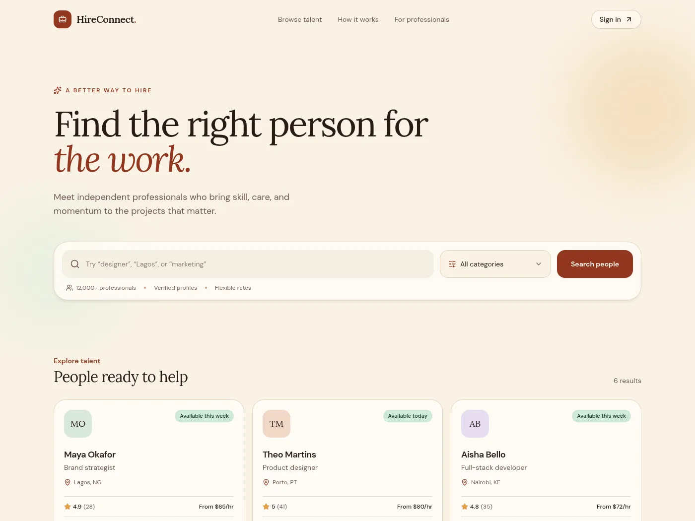 HireConnect Hub