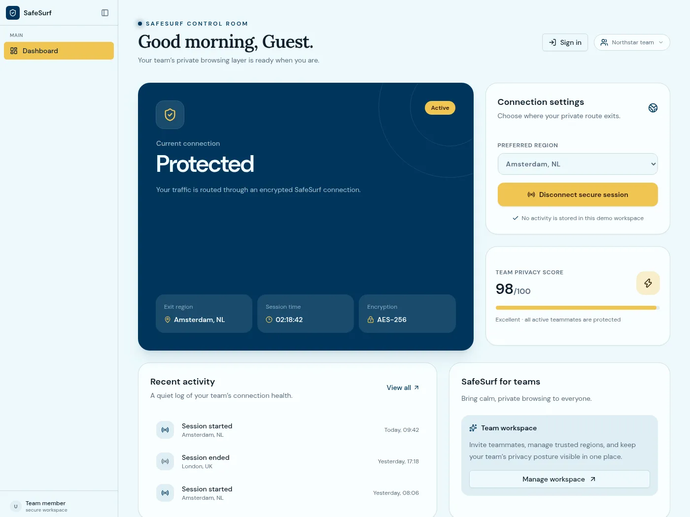 SafeSurf Proxy Portal