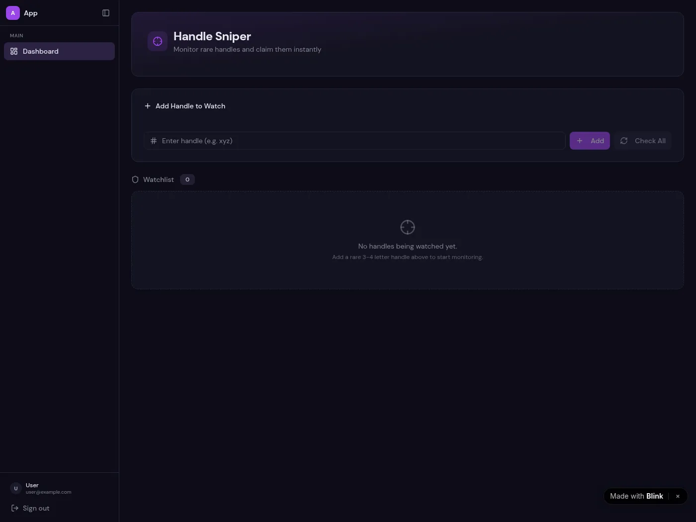 Discord Handle Sniper